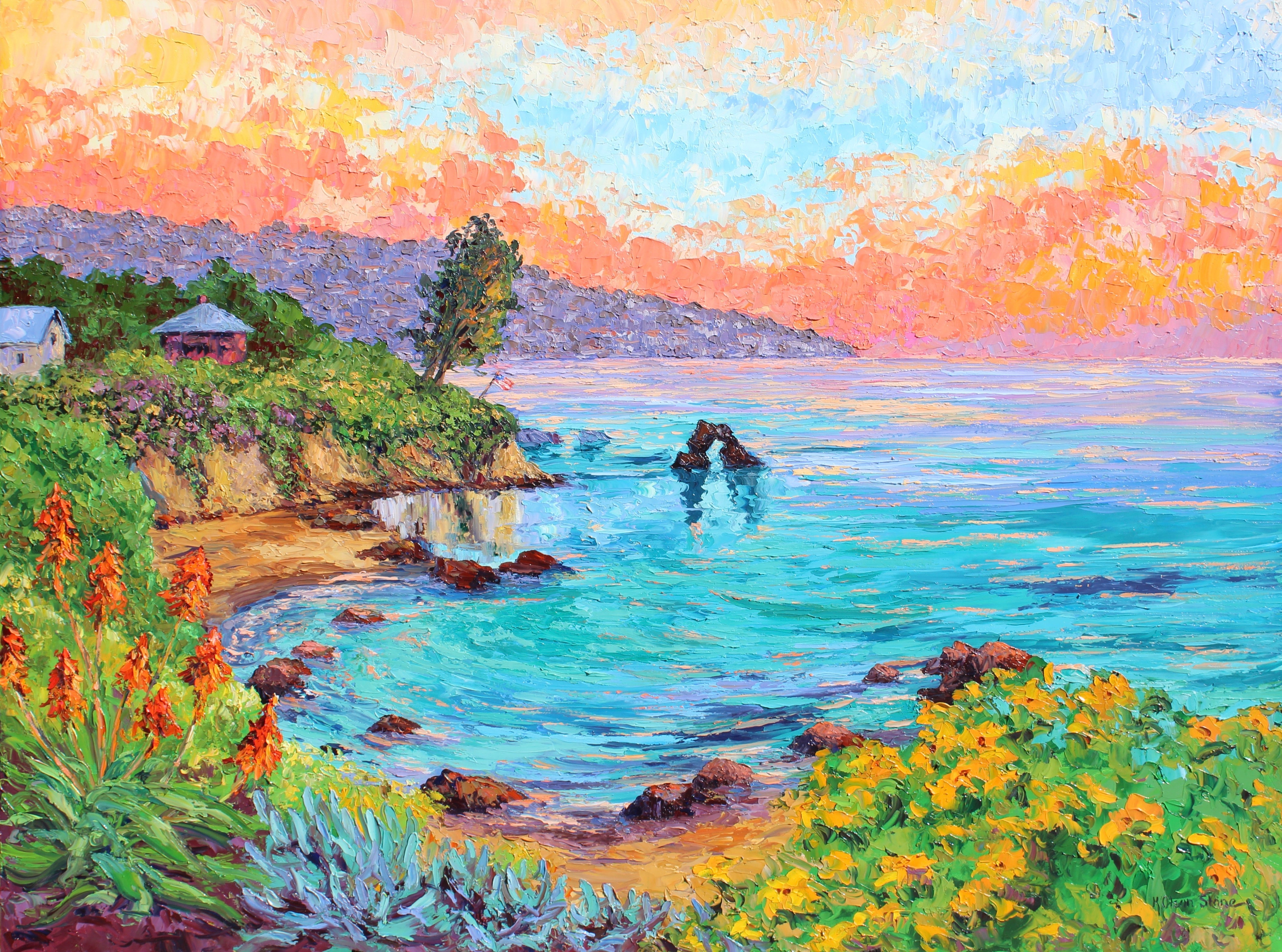 Seascapes Oil Paintings – Kristen Olson Stone Fine Art