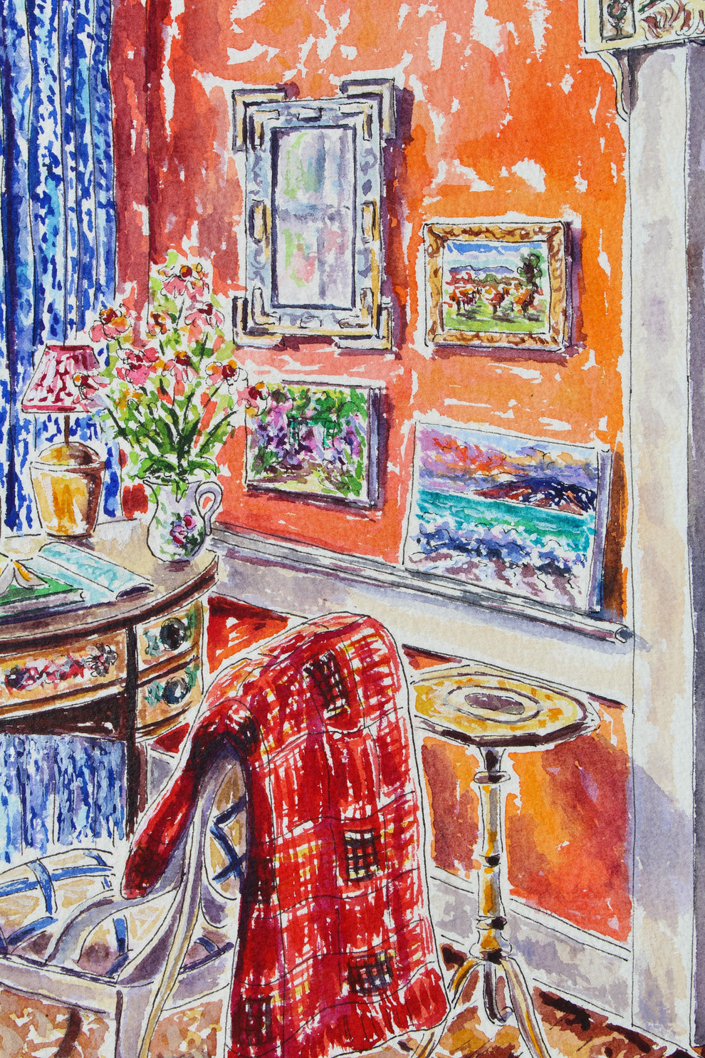 Memories, An Original Watercolor And Ink Painting – Kristen Olson Stone ...