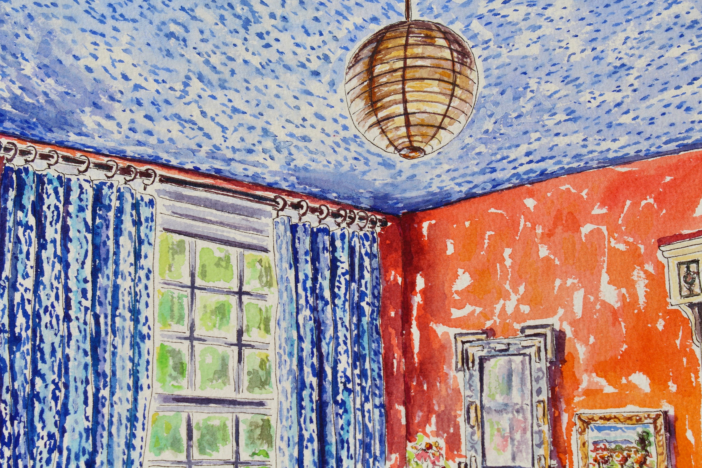 Memories, An Original Watercolor And Ink Painting – Kristen Olson Stone ...