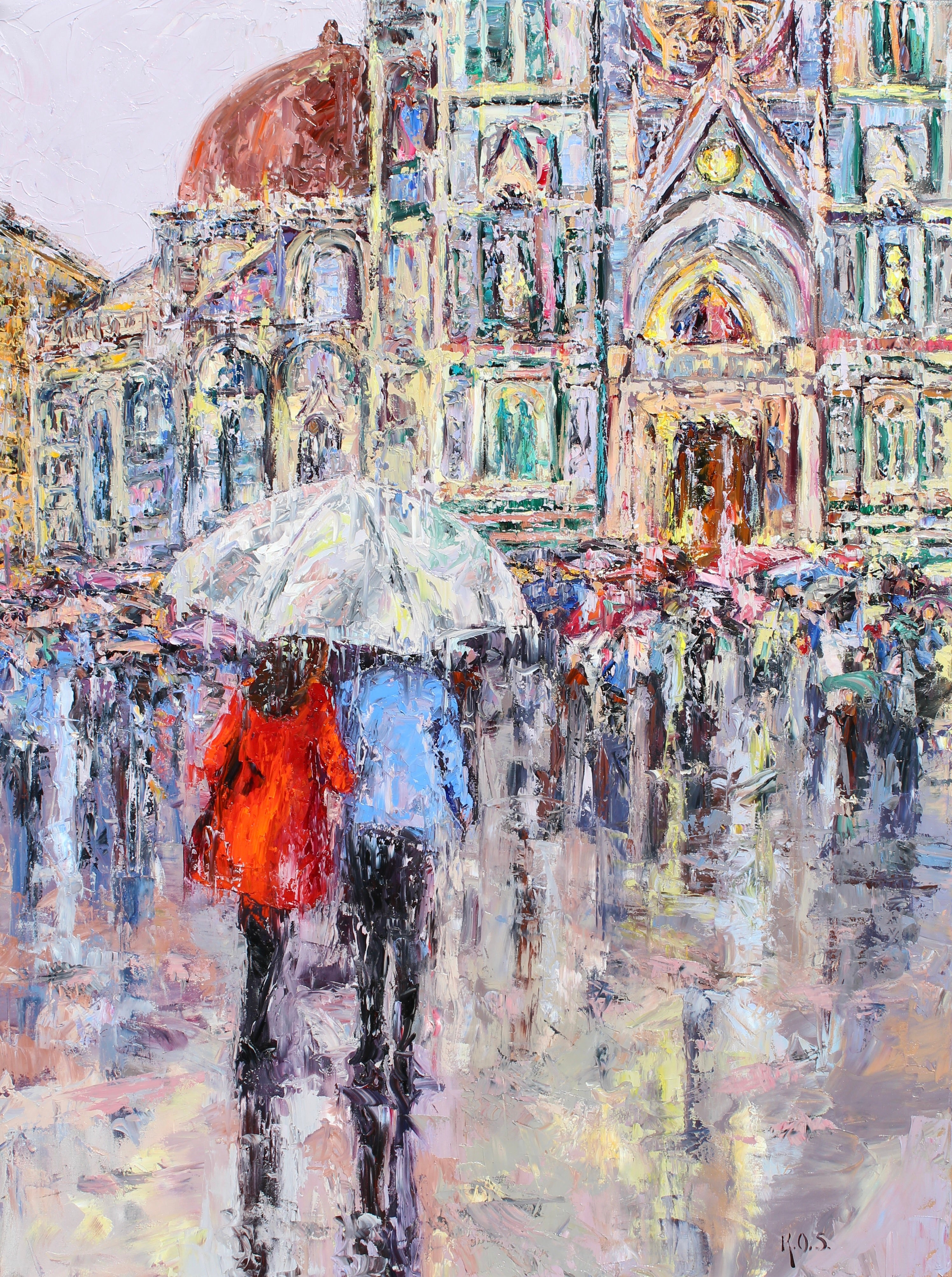 Reflections Of The Duomo – Kristen Olson Stone Fine Art